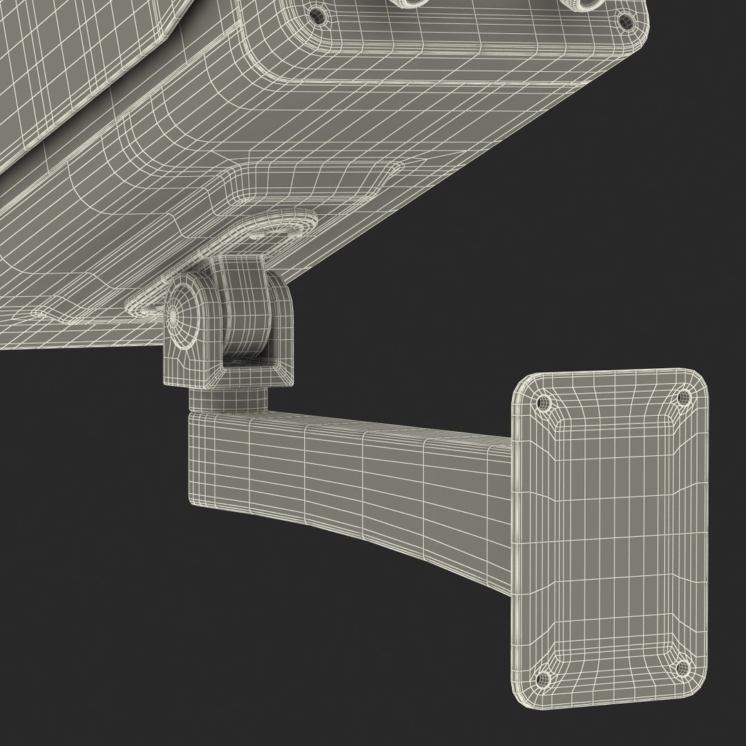 3d cctv camera model