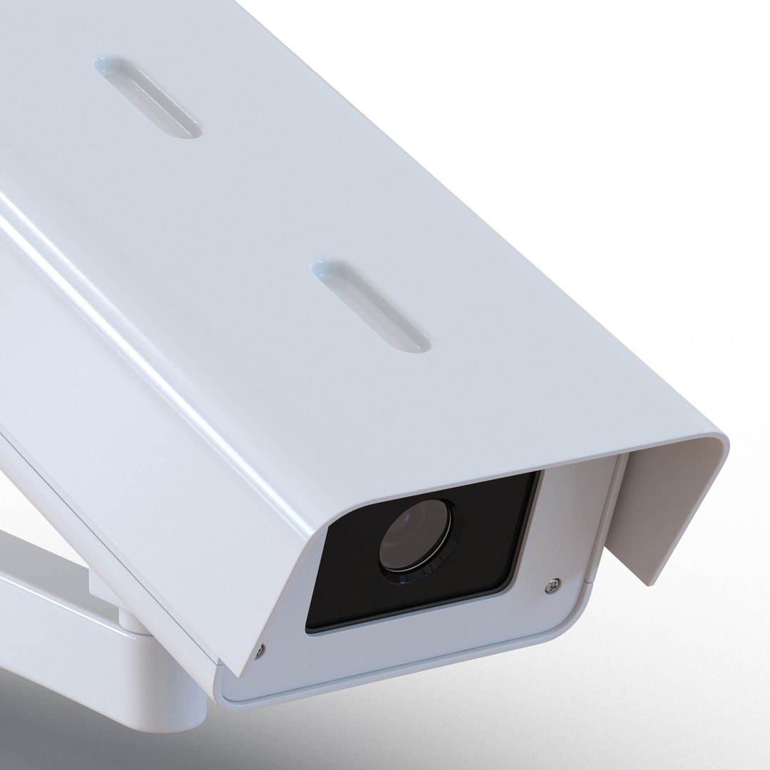 3d Cctv Camera Model