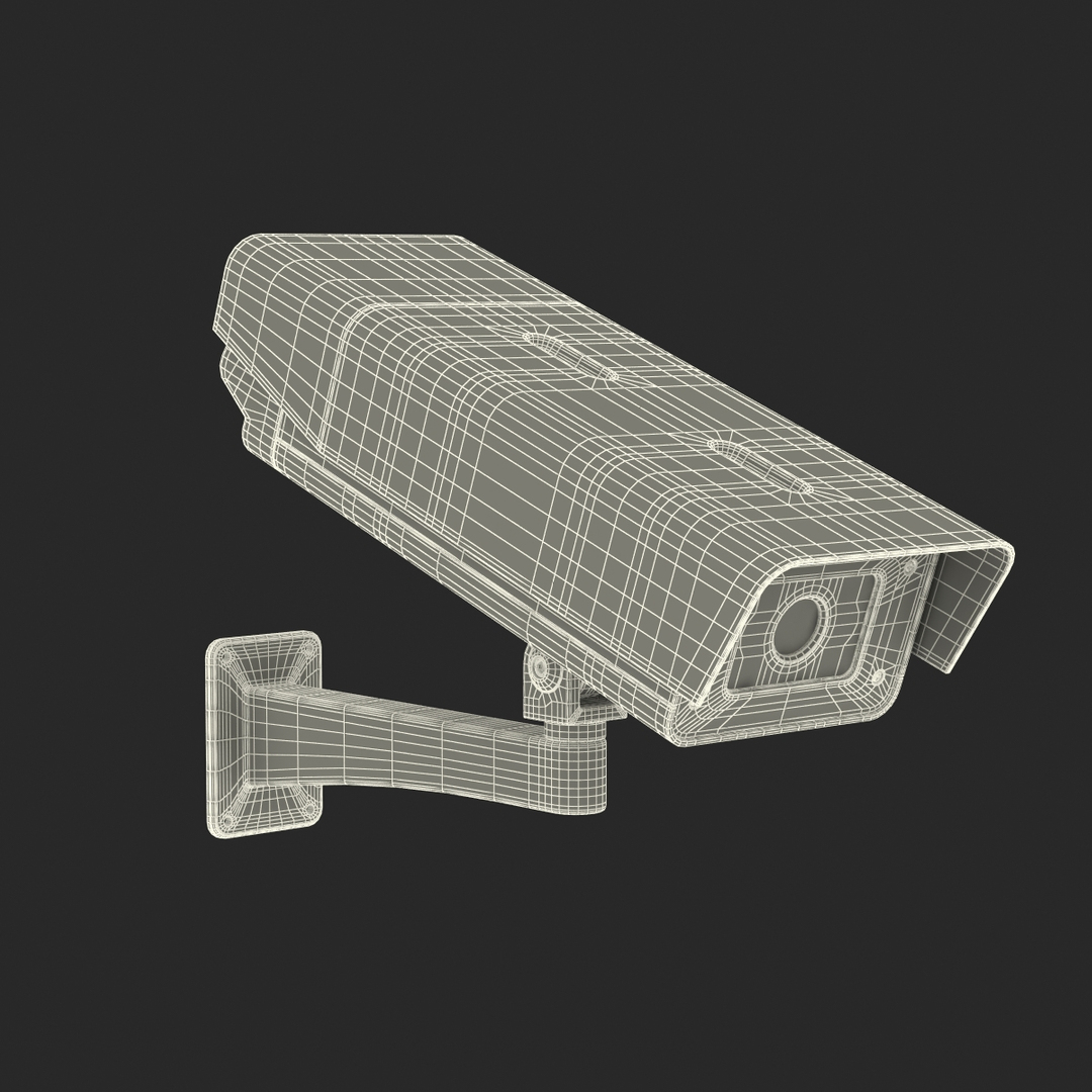 3d Cctv Camera Model