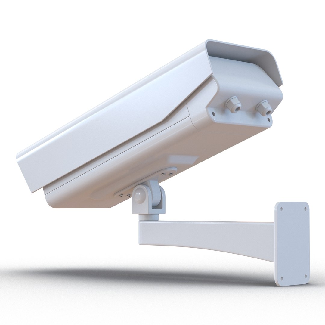 3d Cctv Camera Model