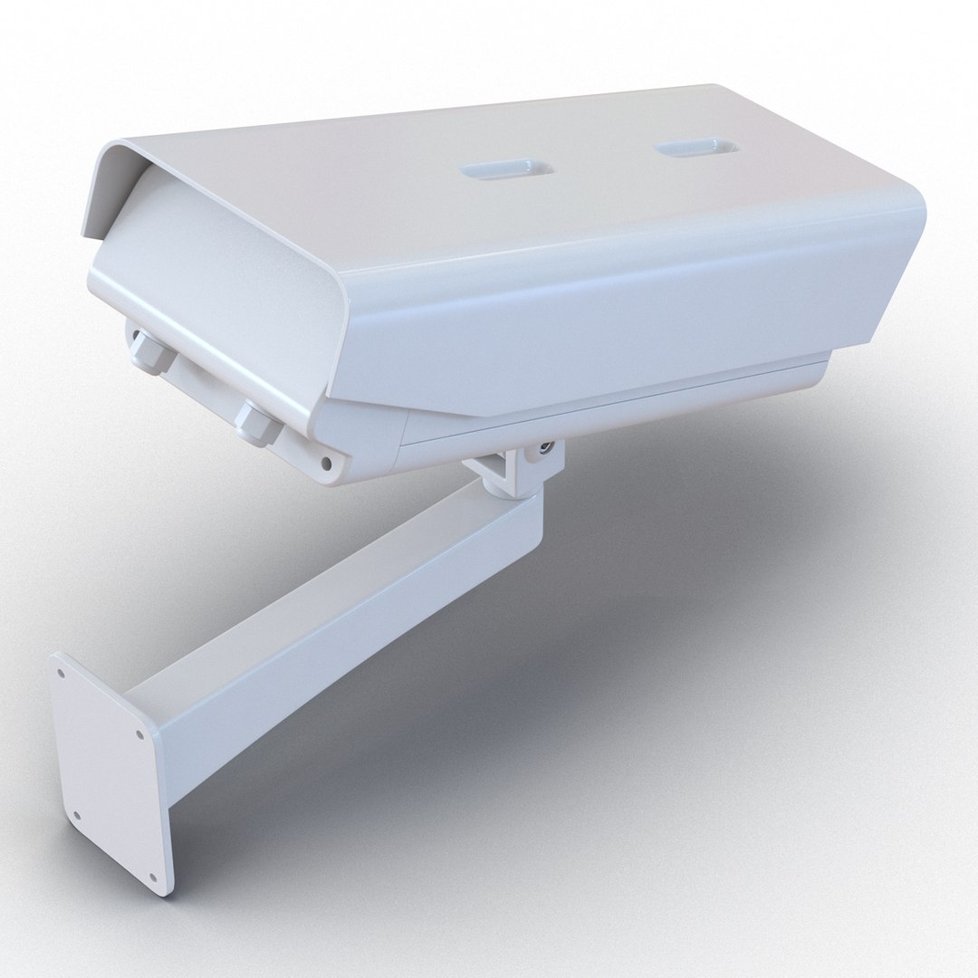 3d Cctv Camera Model