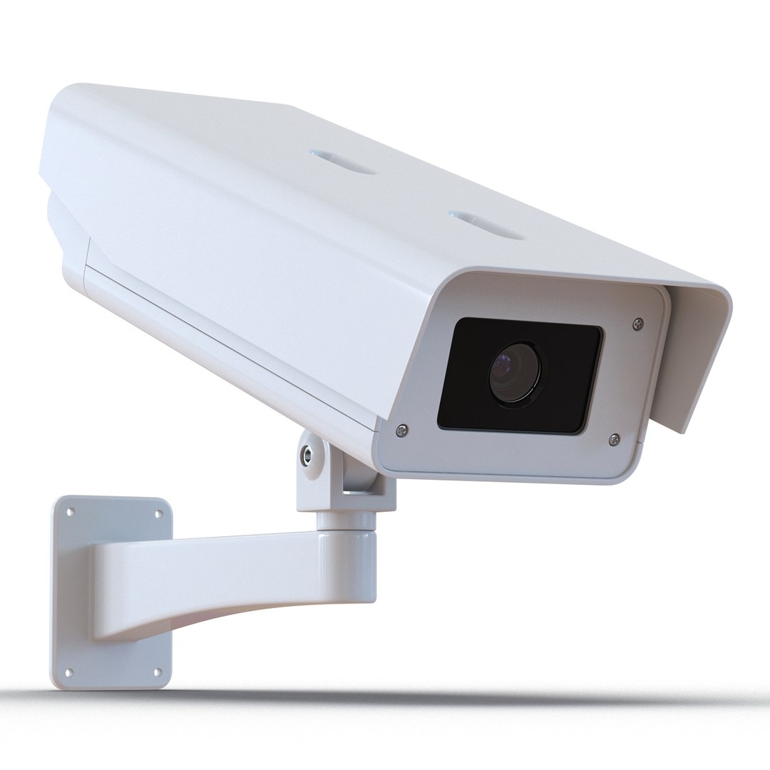 3d Cctv Camera Model