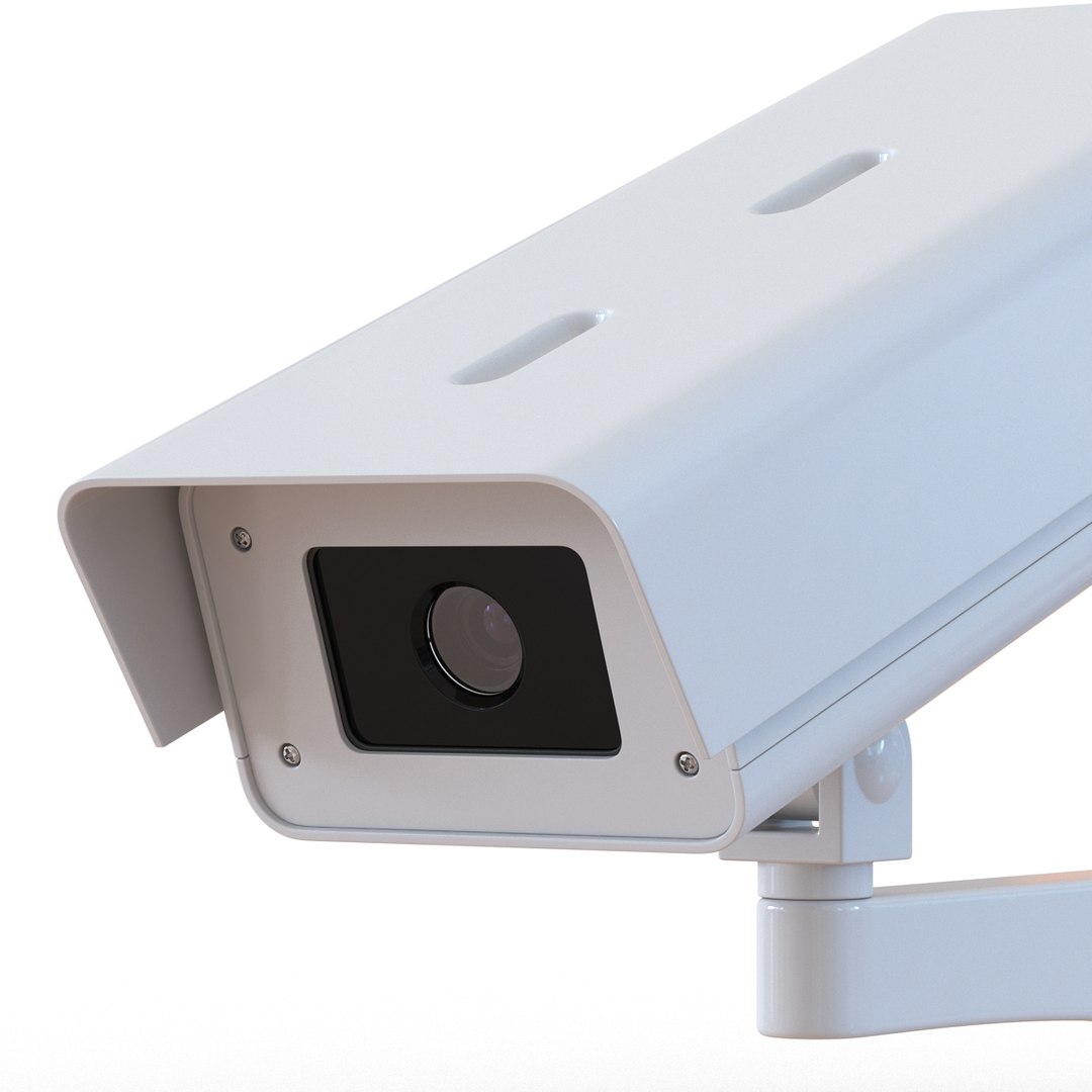 3d Cctv Camera Model