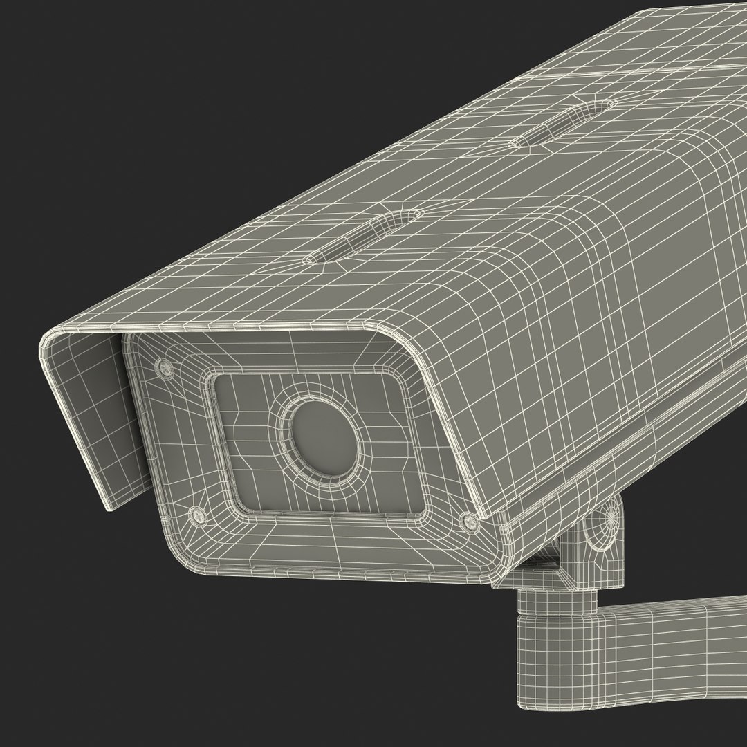 3d cctv camera model