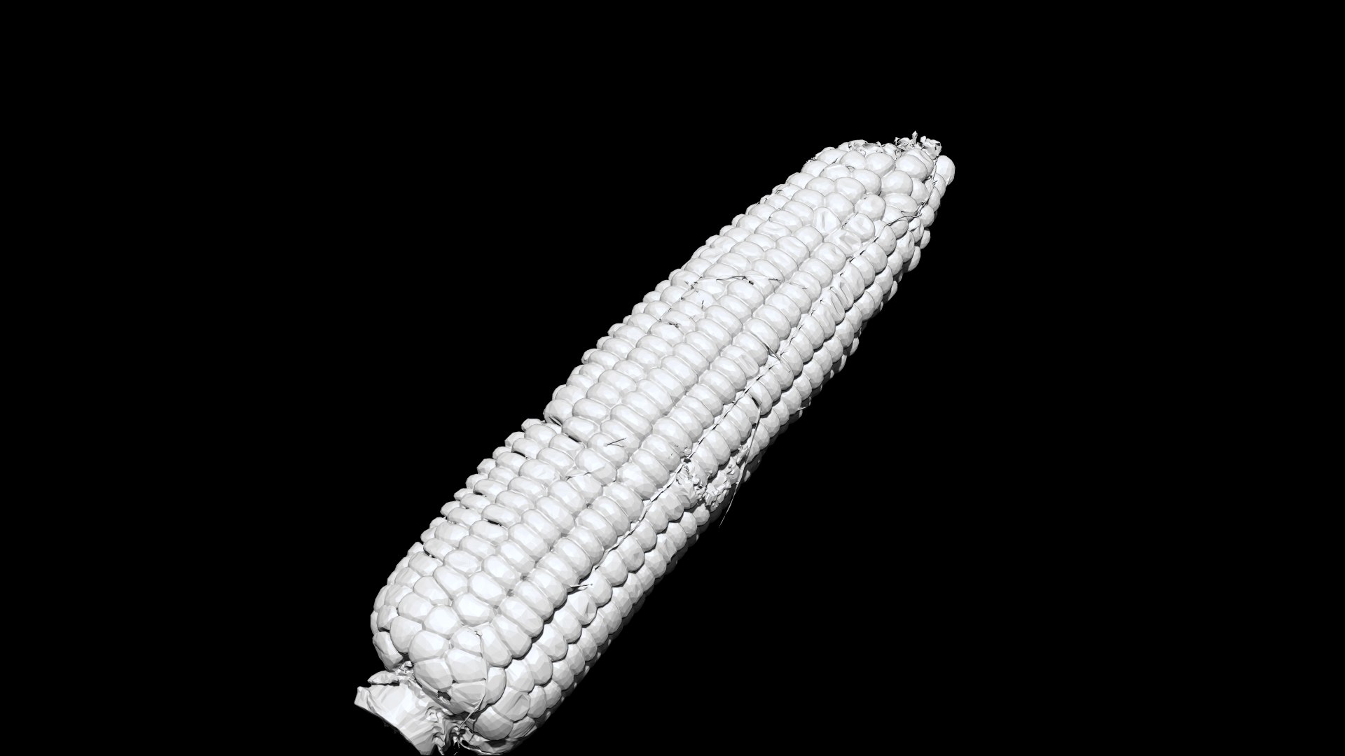 3D Corn 3D CT Scan Model Cut1 Half Decimae 10 Percent - TurboSquid 1945215