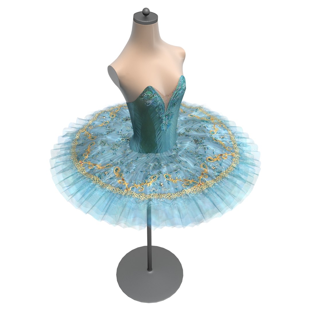 Tutu Ballet Sleeping Beauty 3D Model - TurboSquid 1432546
