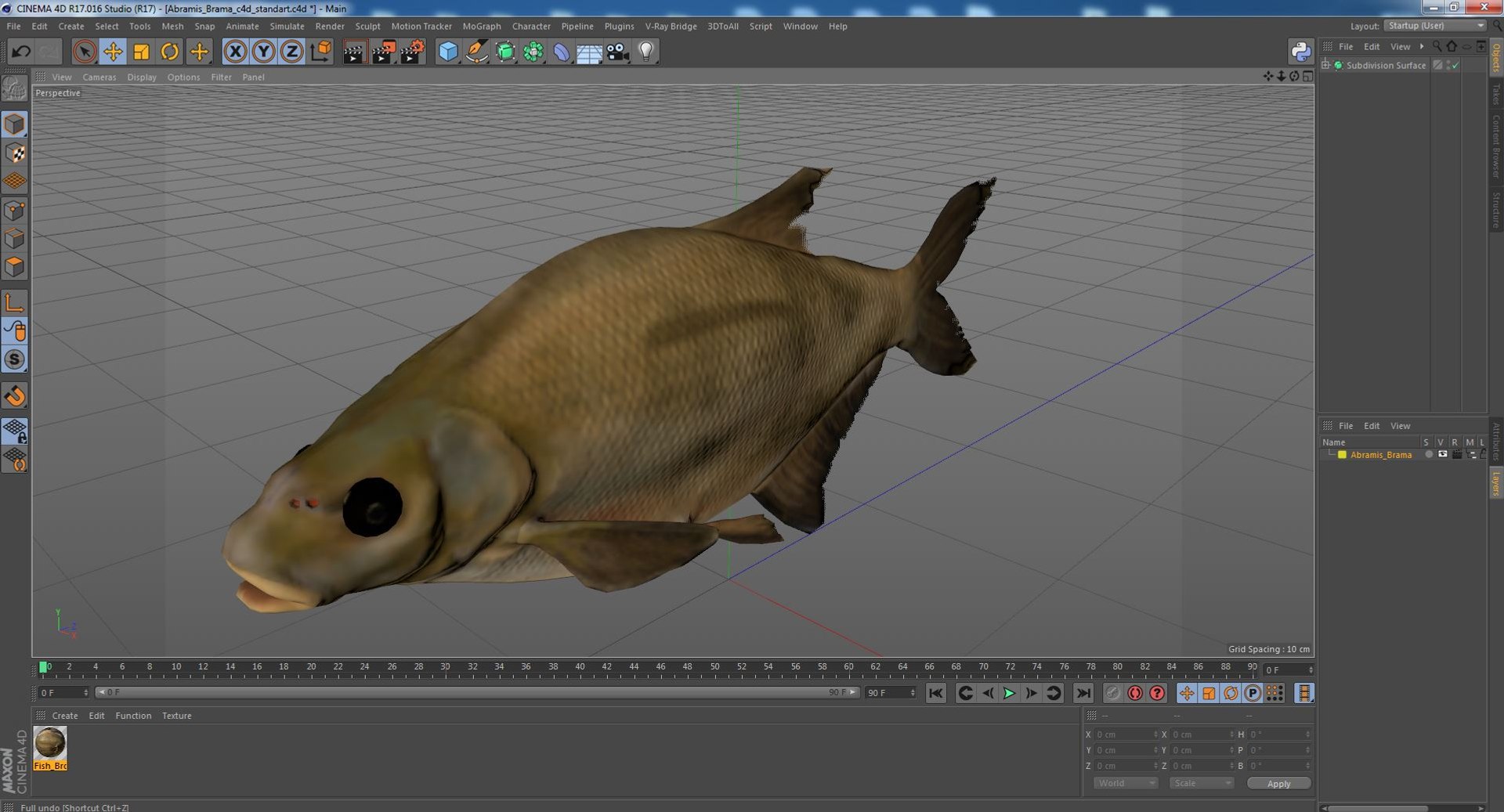 Abramis Brama 3D Model - TurboSquid 2157097