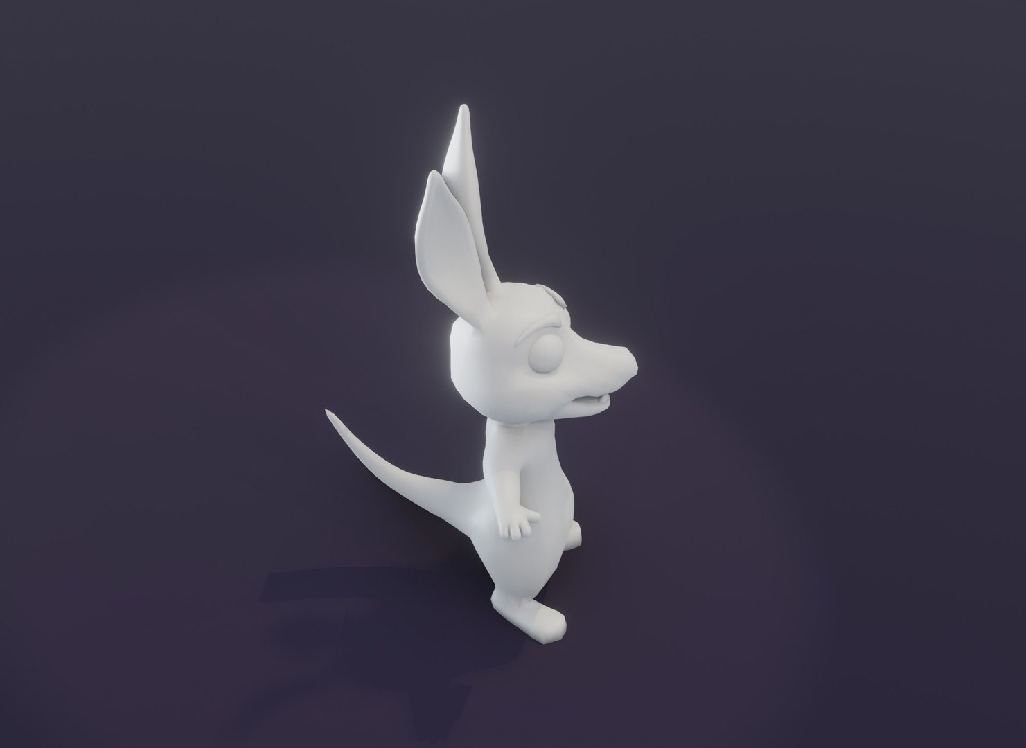 3D Cartoon Kangaroo Rigged Base Mesh 3D Model - TurboSquid 2011365