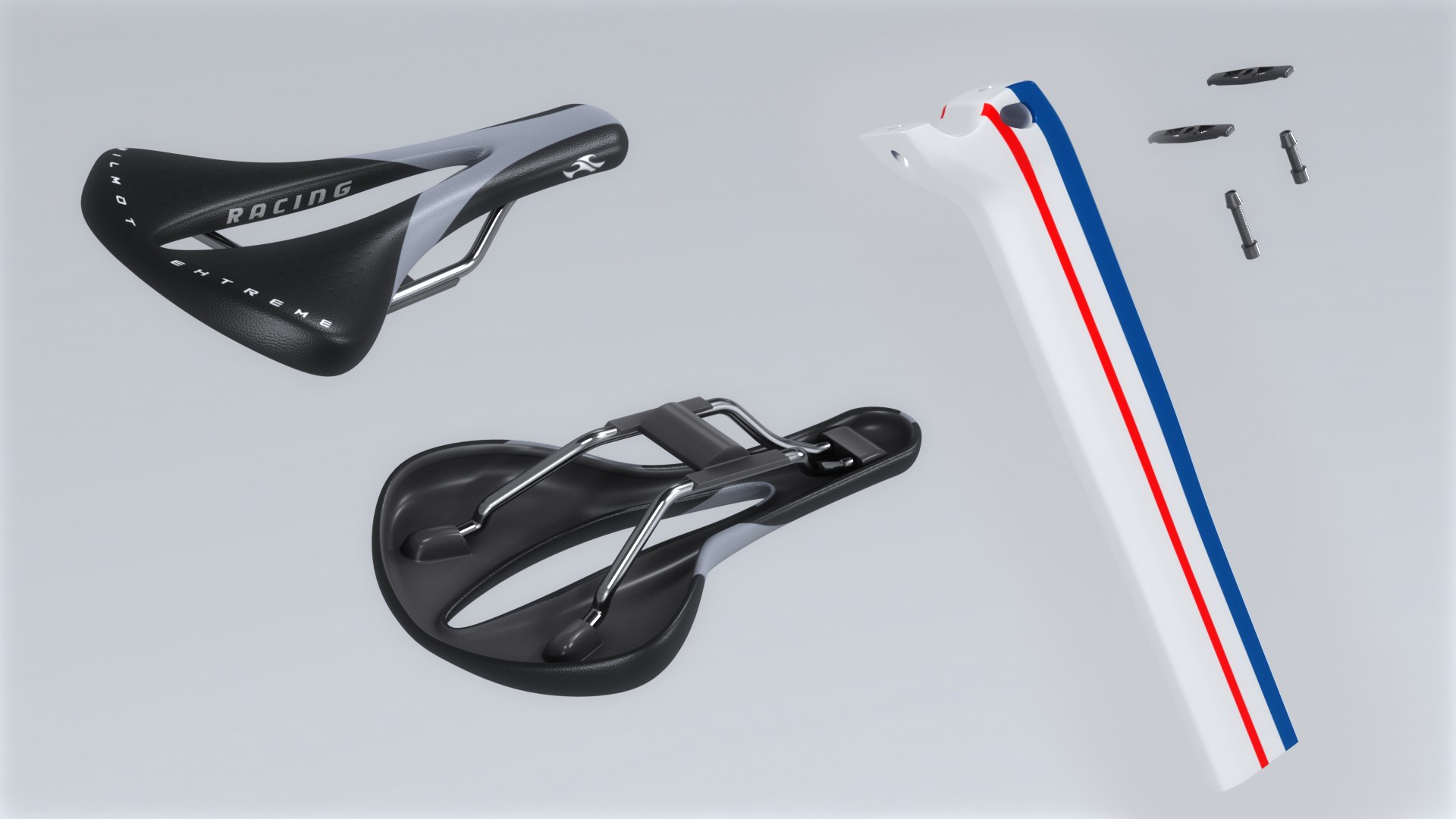 3D Cycle Bicycle Track Model - TurboSquid 1618042