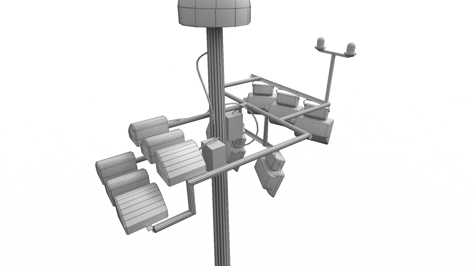 3D Model Mast Taif Mast - TurboSquid 2191171