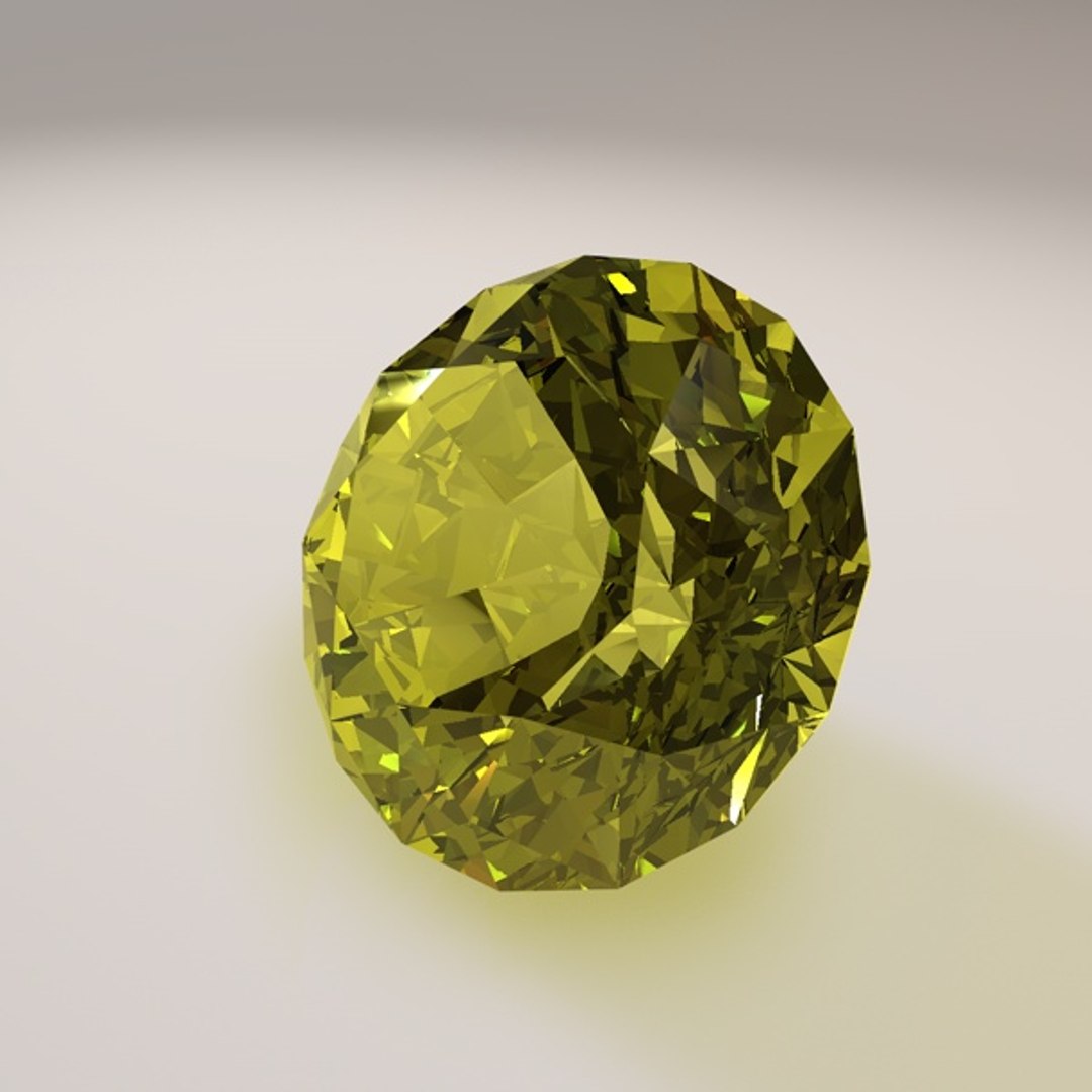 cut star gemstone 3ds