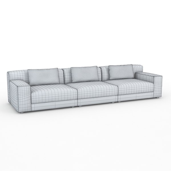 3d carlito loop sofa