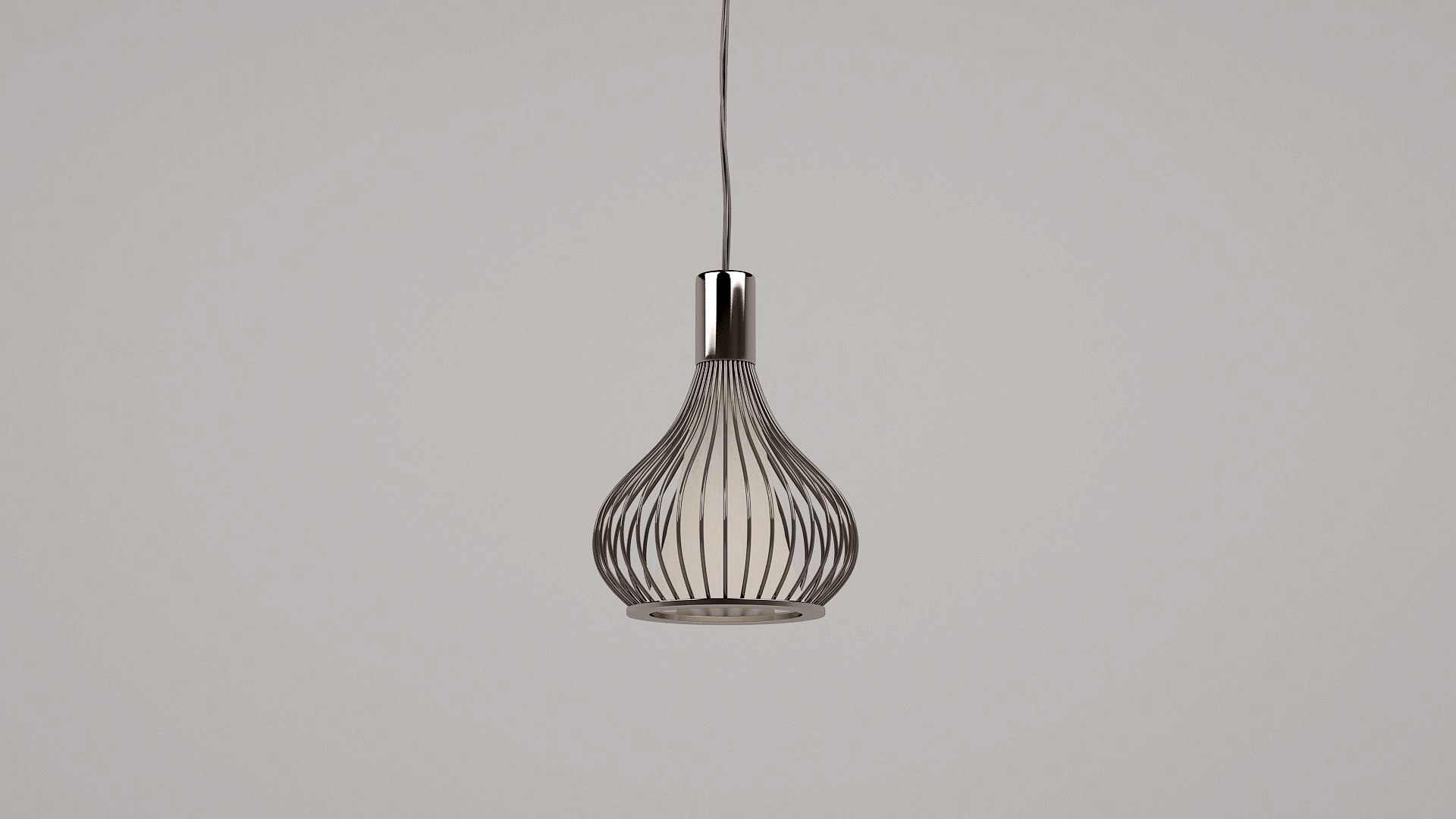 3d Model Cage Pendant Lighting