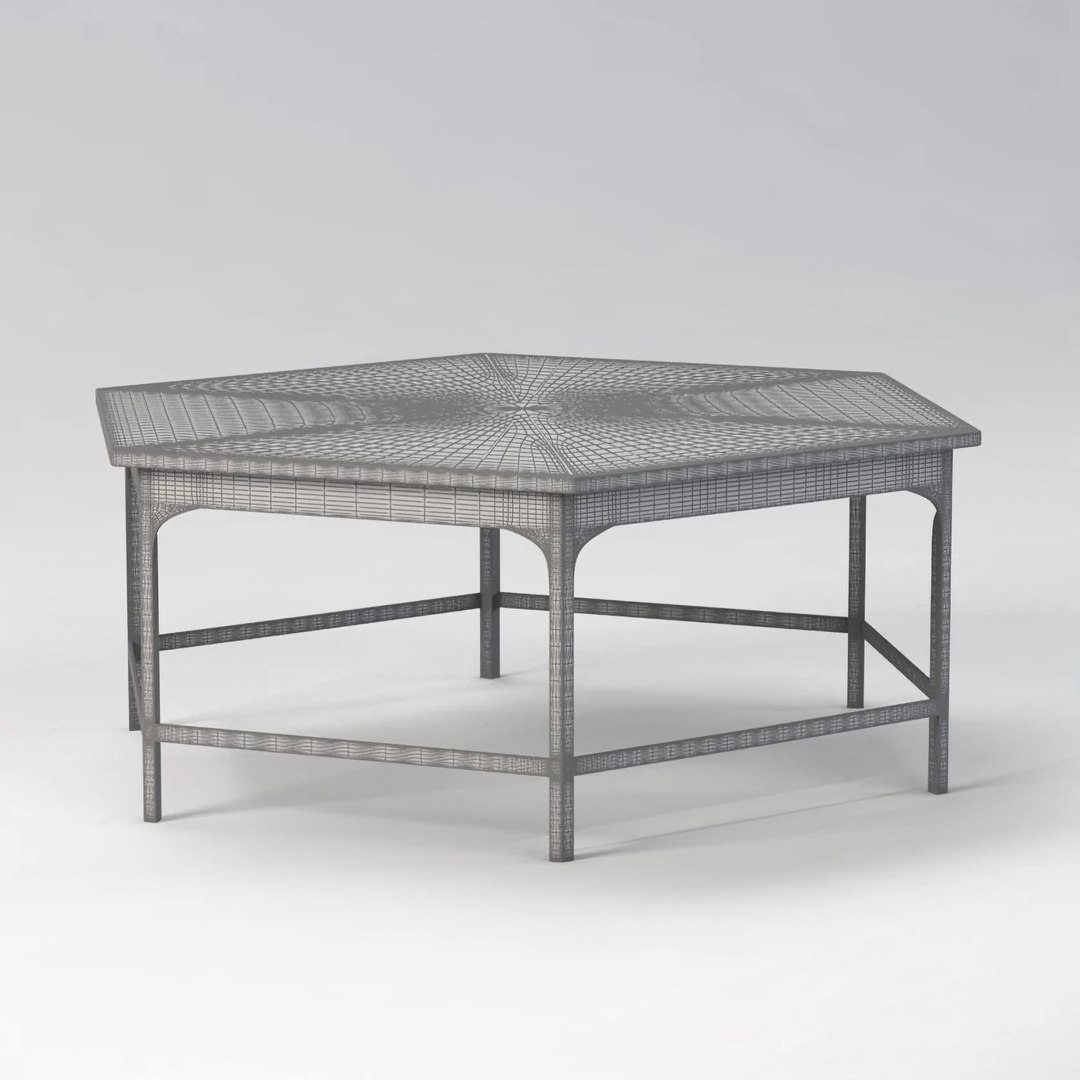 3D Mae Cocktail Table - TurboSquid 1951549