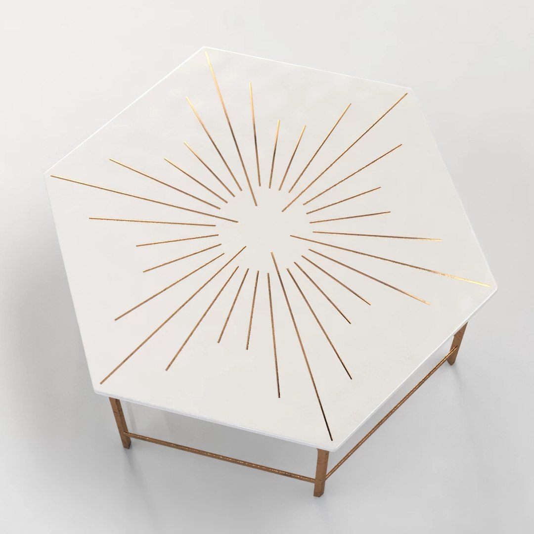 3D Mae Cocktail Table - TurboSquid 1951549
