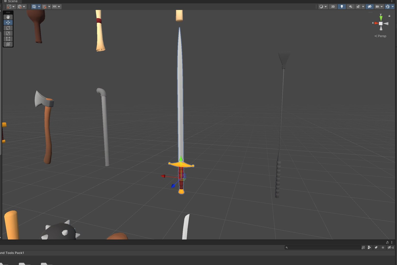 Pack009 Melee Weapons And Tools Pack 1 3D - TurboSquid 2087316