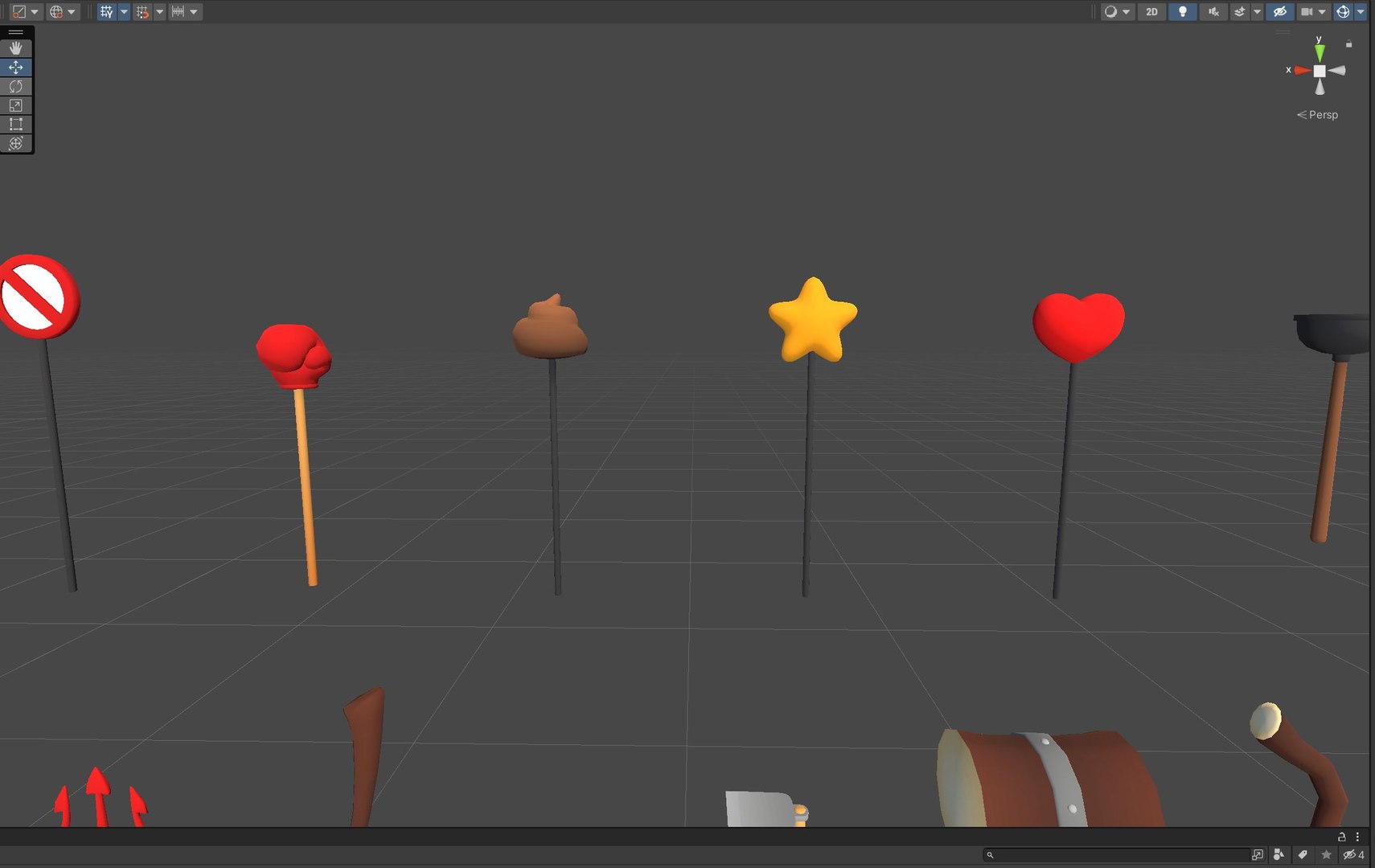 Pack009 Melee Weapons And Tools Pack 1 3D - TurboSquid 2087316
