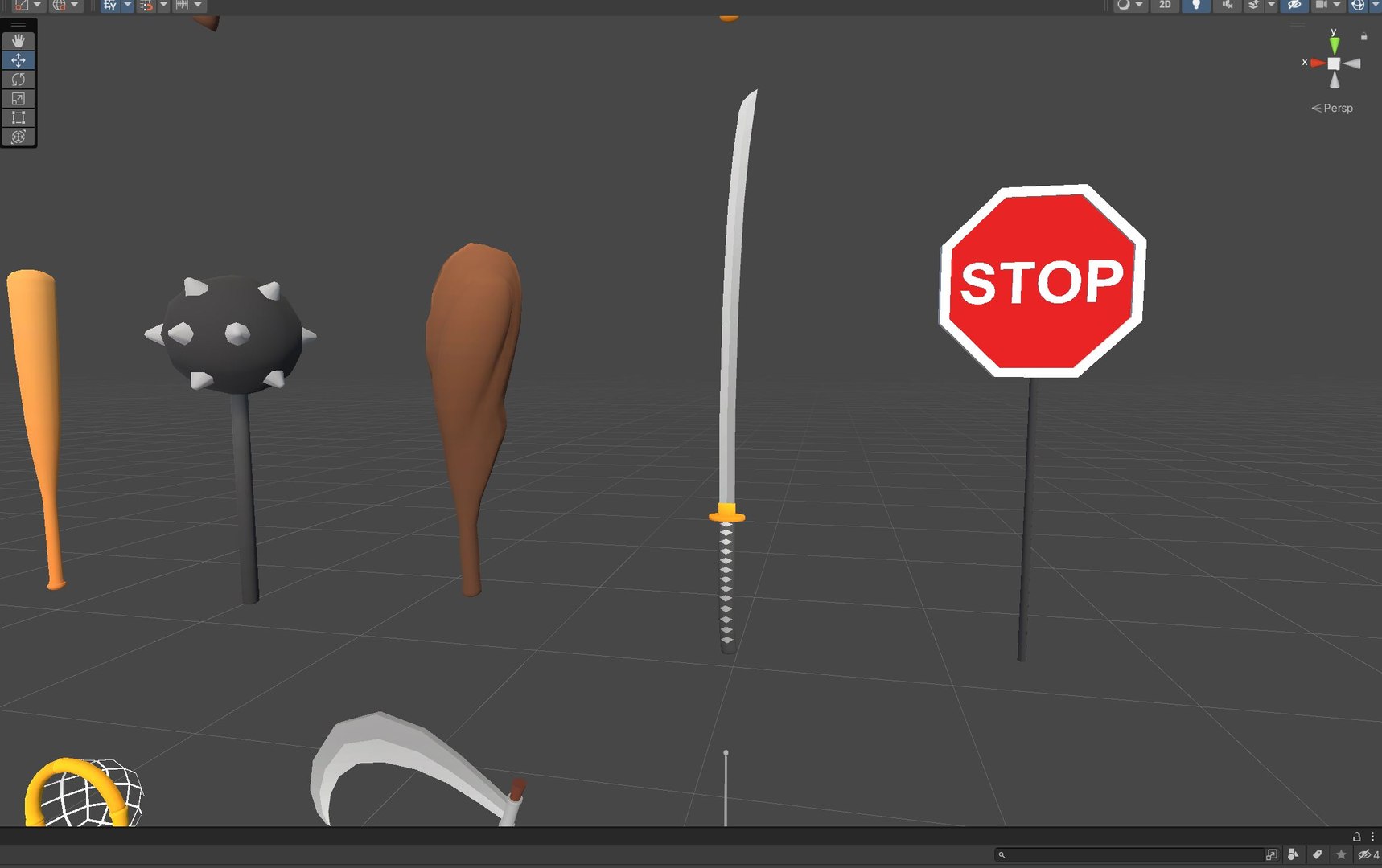 Pack009 Melee Weapons And Tools Pack 1 3D - TurboSquid 2087316