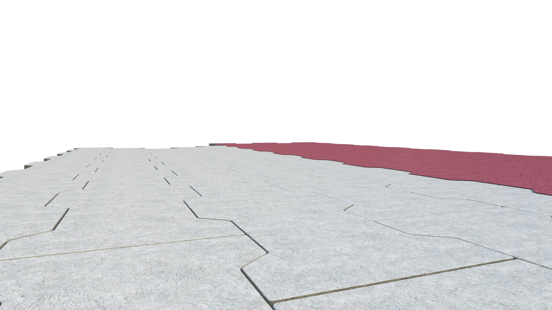 Stone Pavement 3D Model - TurboSquid 1985183