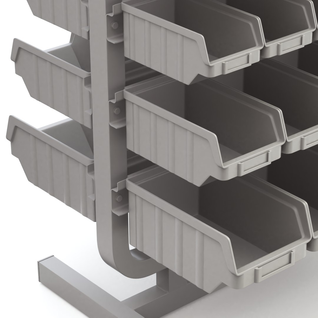 Storage Shelf 3D Model - TurboSquid 1251913