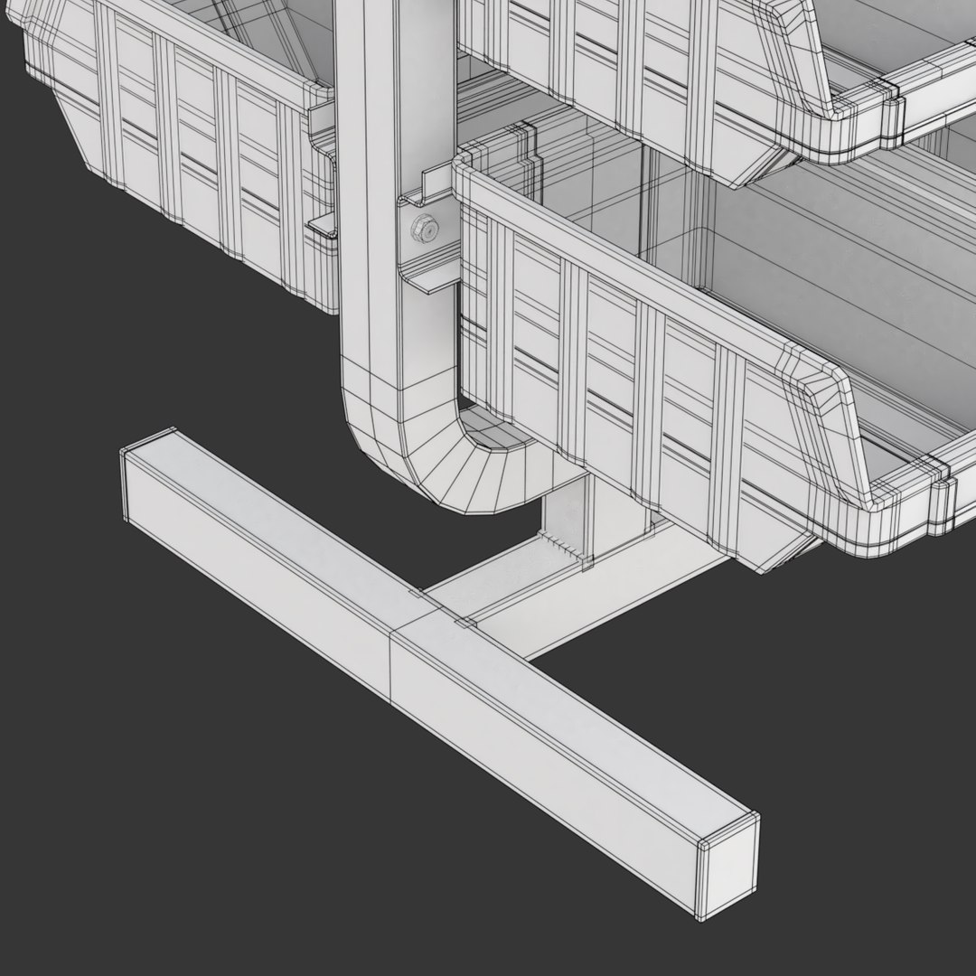 Storage Shelf 3D Model - TurboSquid 1251913