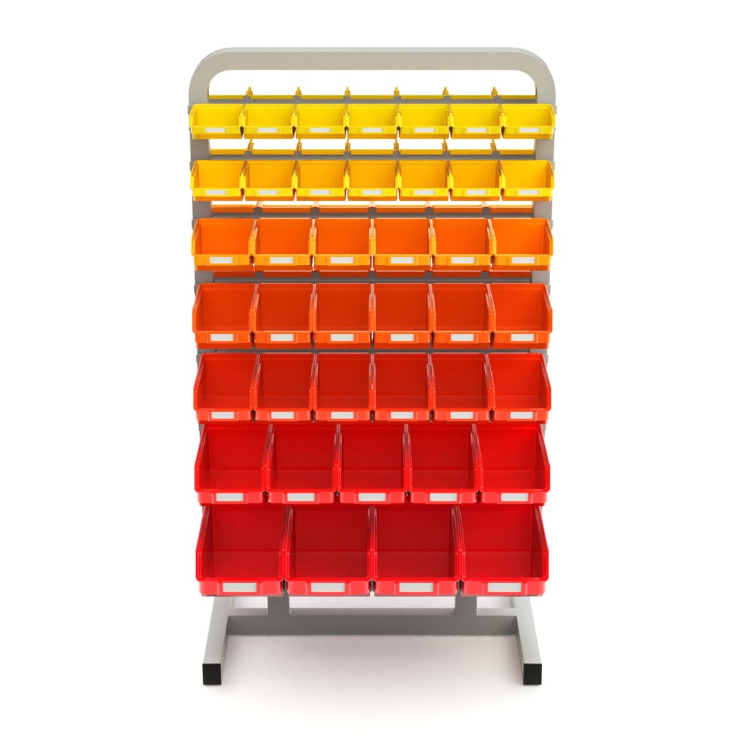 Storage Shelf 3D Model - TurboSquid 1251913