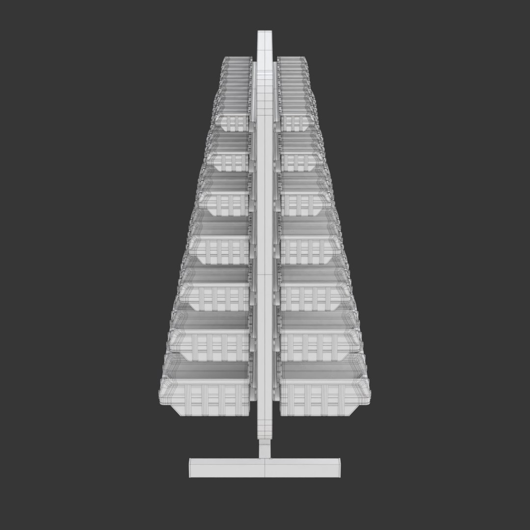 Storage Shelf 3D Model - TurboSquid 1251913