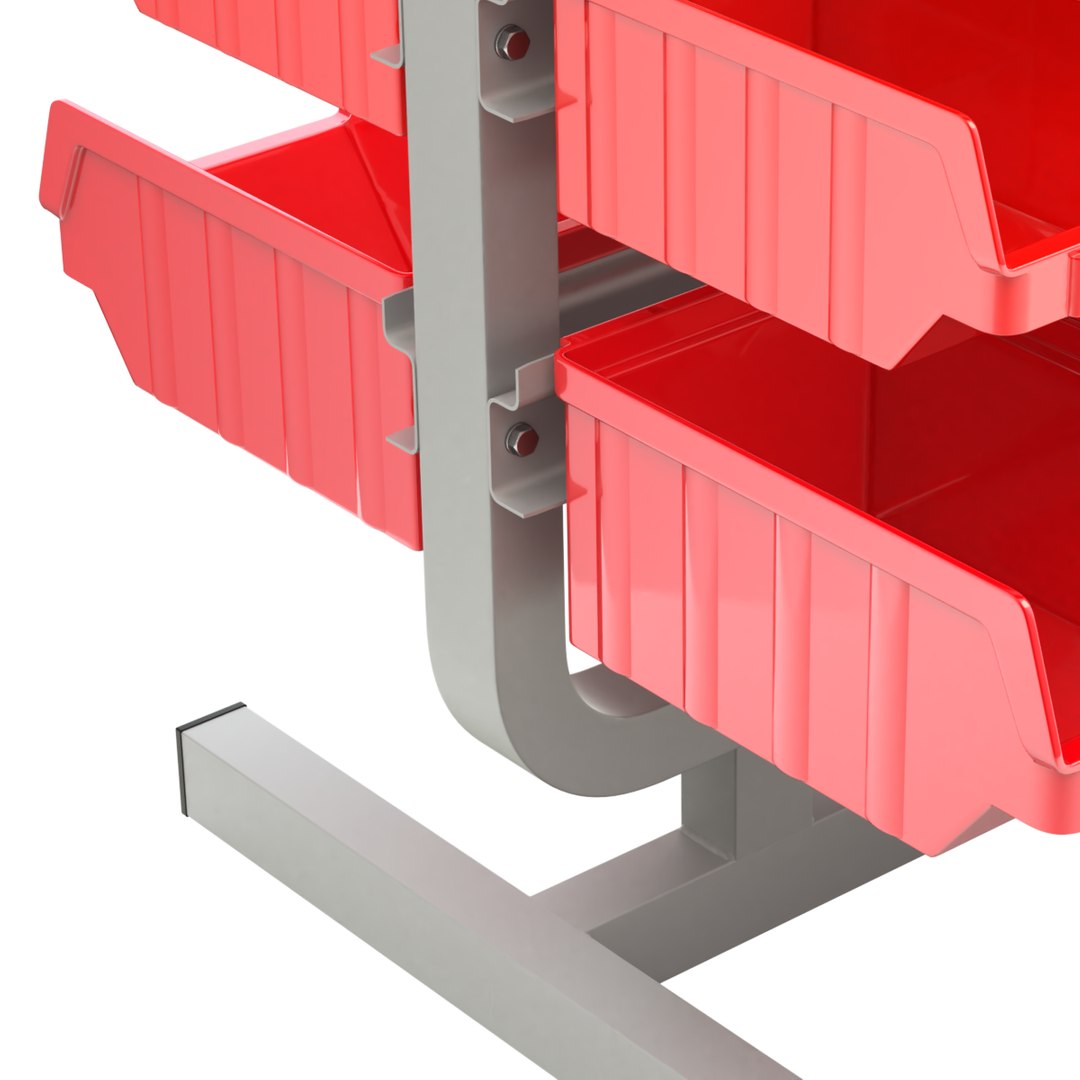 Storage Shelf 3D Model - TurboSquid 1251913