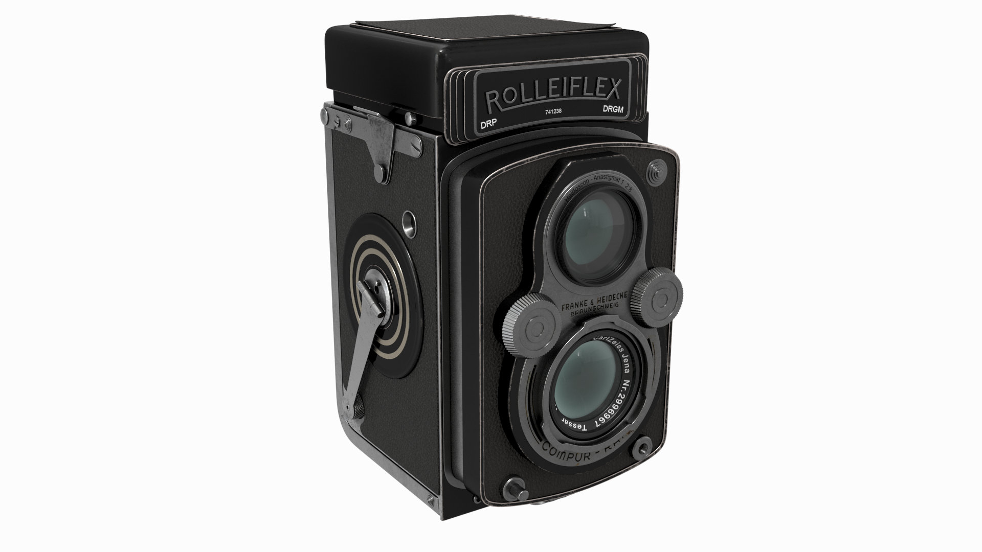 Rolleiflex Camera 8K PBR Textures 3D - TurboSquid 2080475