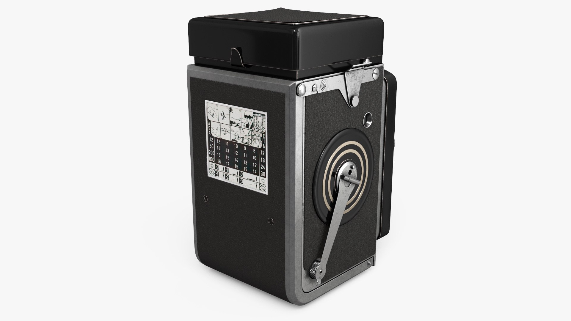 Rolleiflex Camera 8K PBR Textures 3D - TurboSquid 2080475