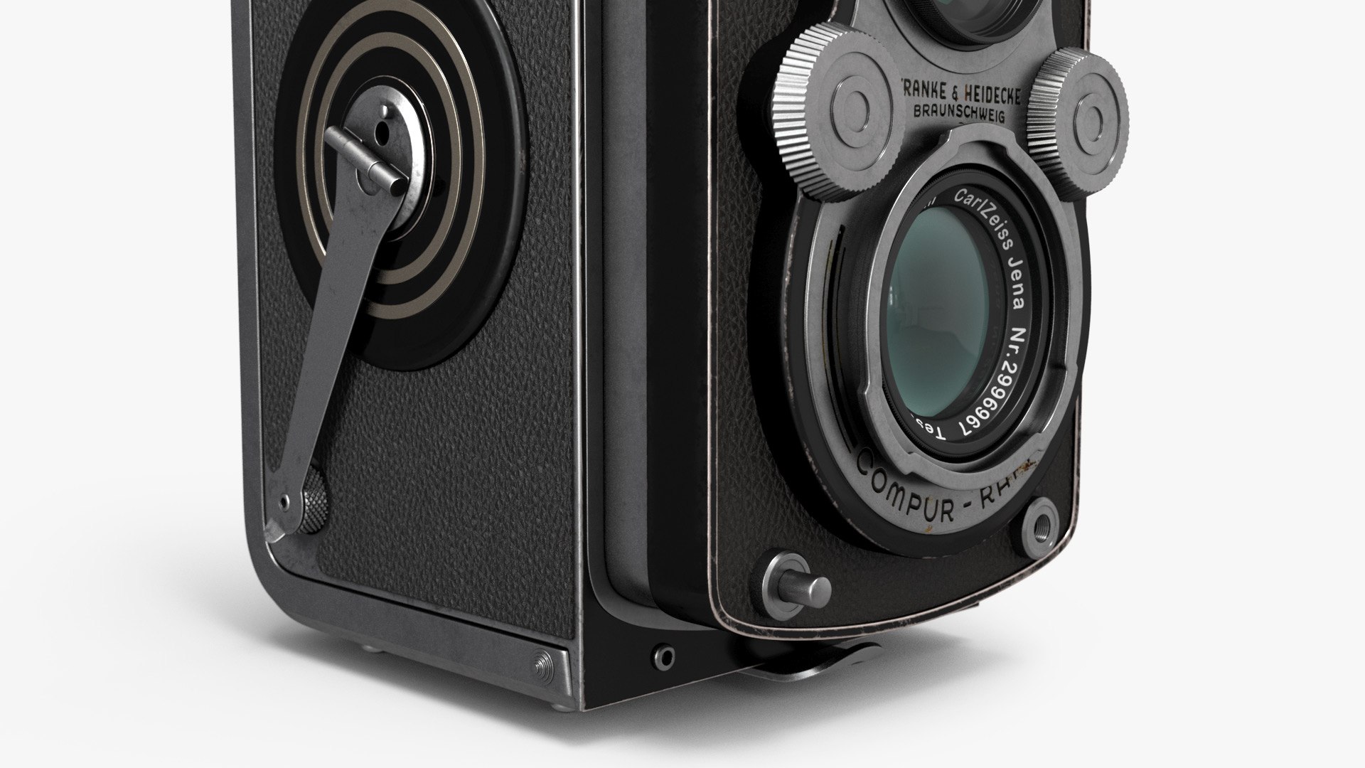 3D Rolleiflex Camera 8K PBR Textures - TurboSquid 2080474