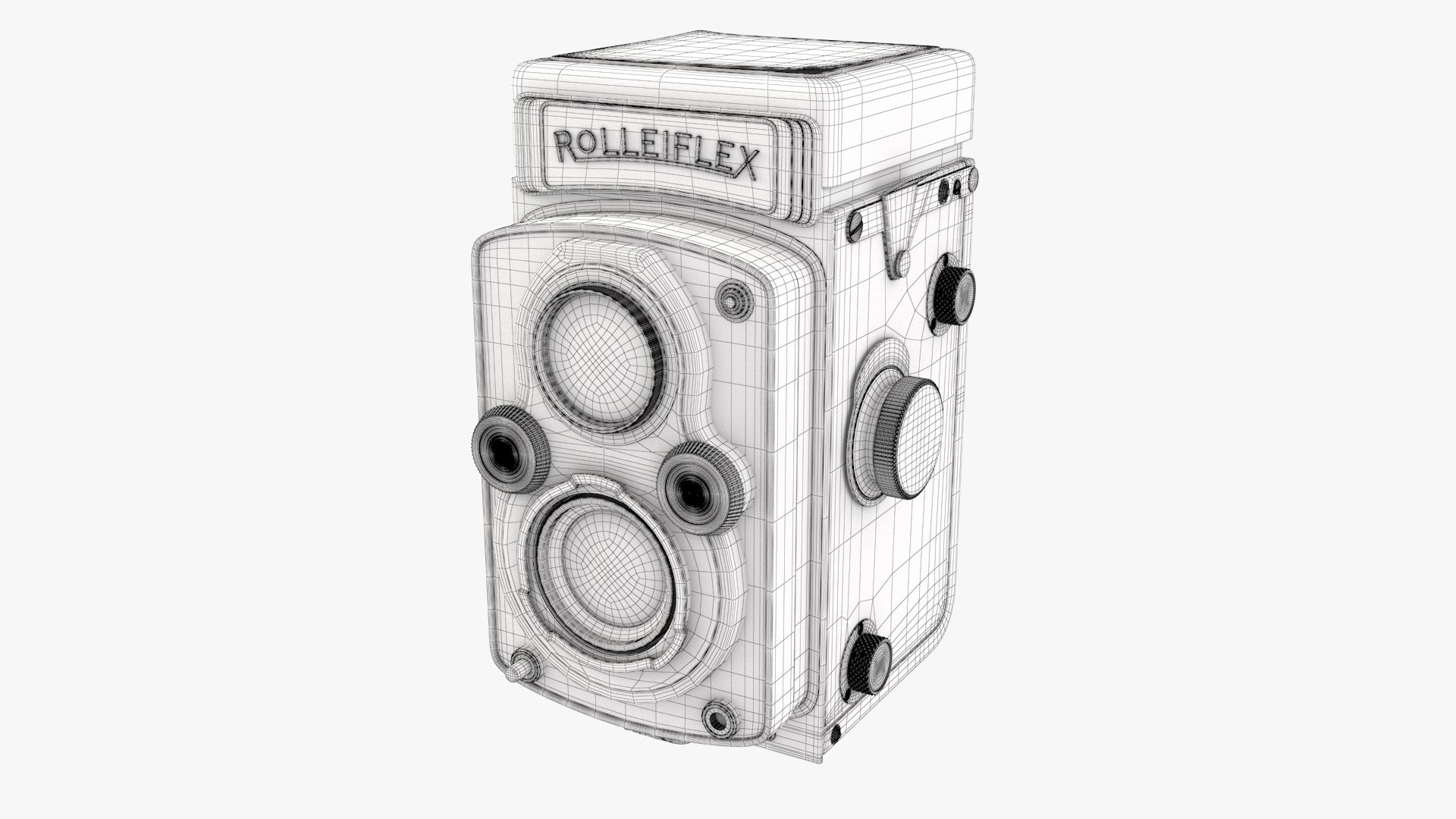 Rolleiflex Camera 8K PBR Textures 3D - TurboSquid 2080475