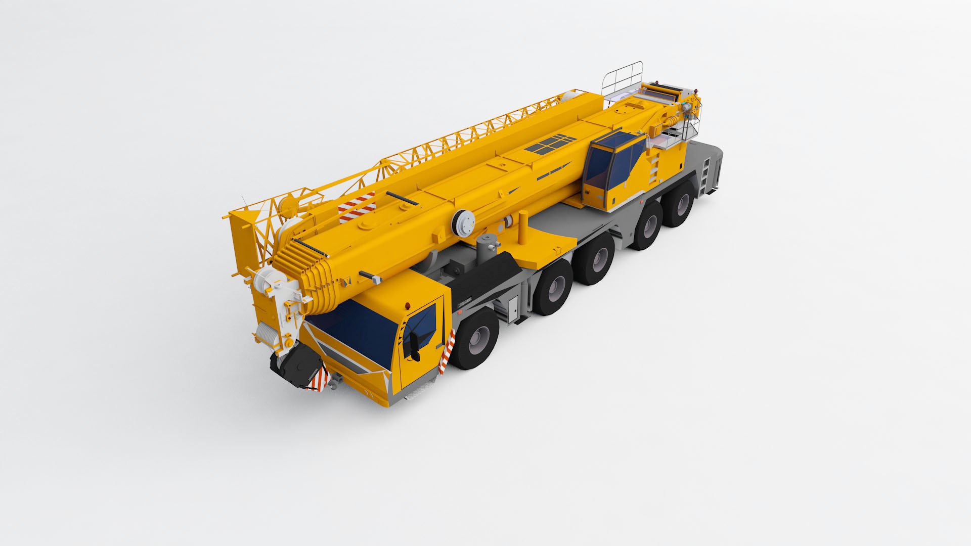 Liebherr Mobile Crane 3D Model - TurboSquid 2189844