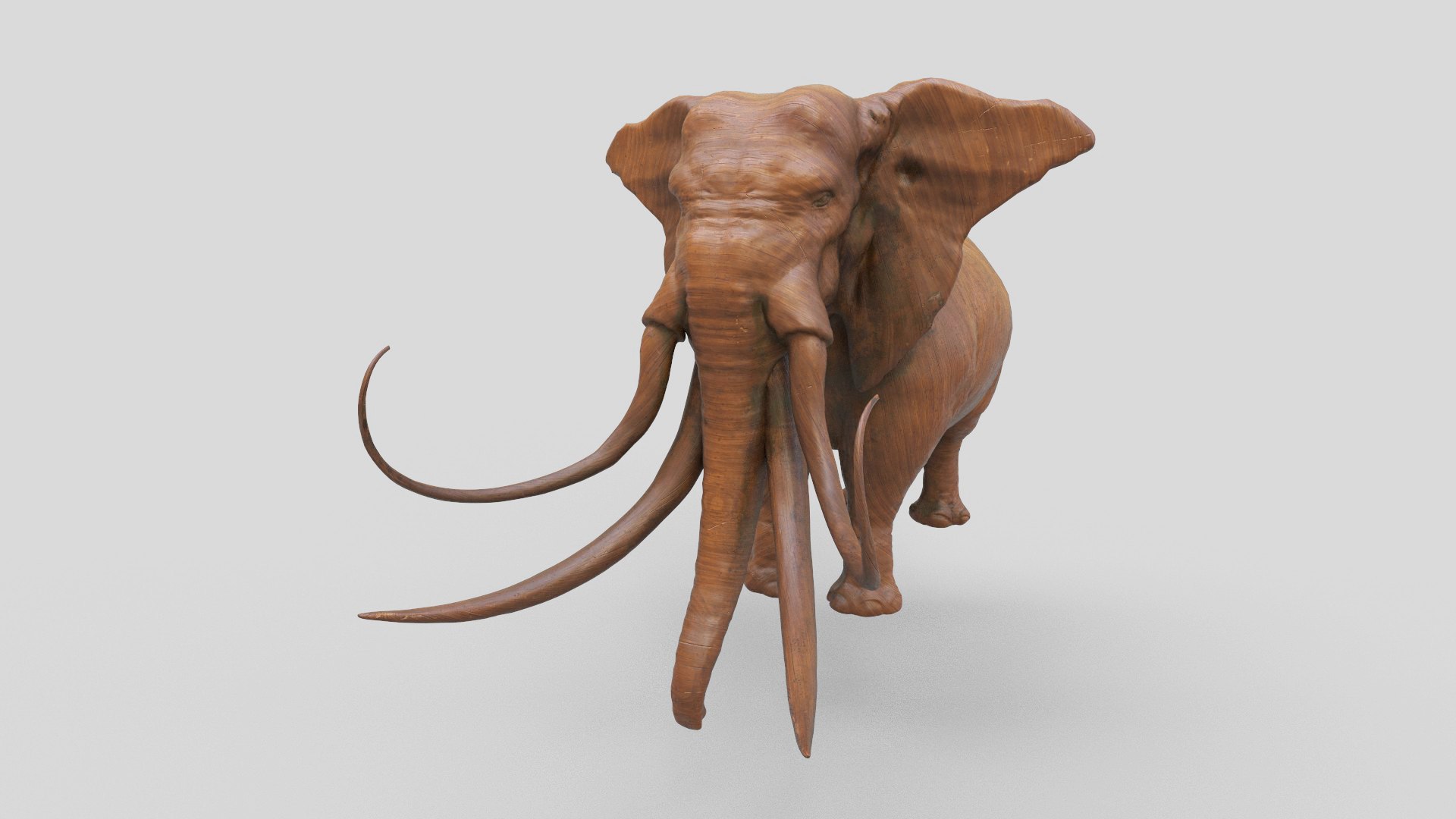 Elephant Mammoth Creature 3D - TurboSquid 1959794