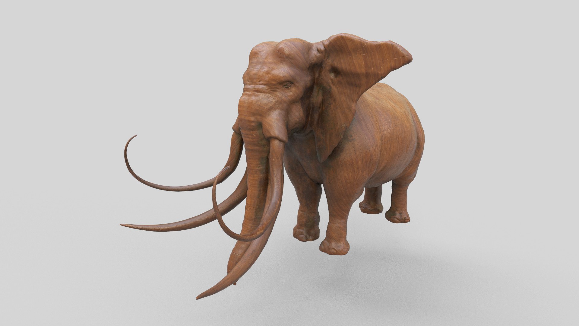 Elephant Mammoth Creature 3D - TurboSquid 1959794