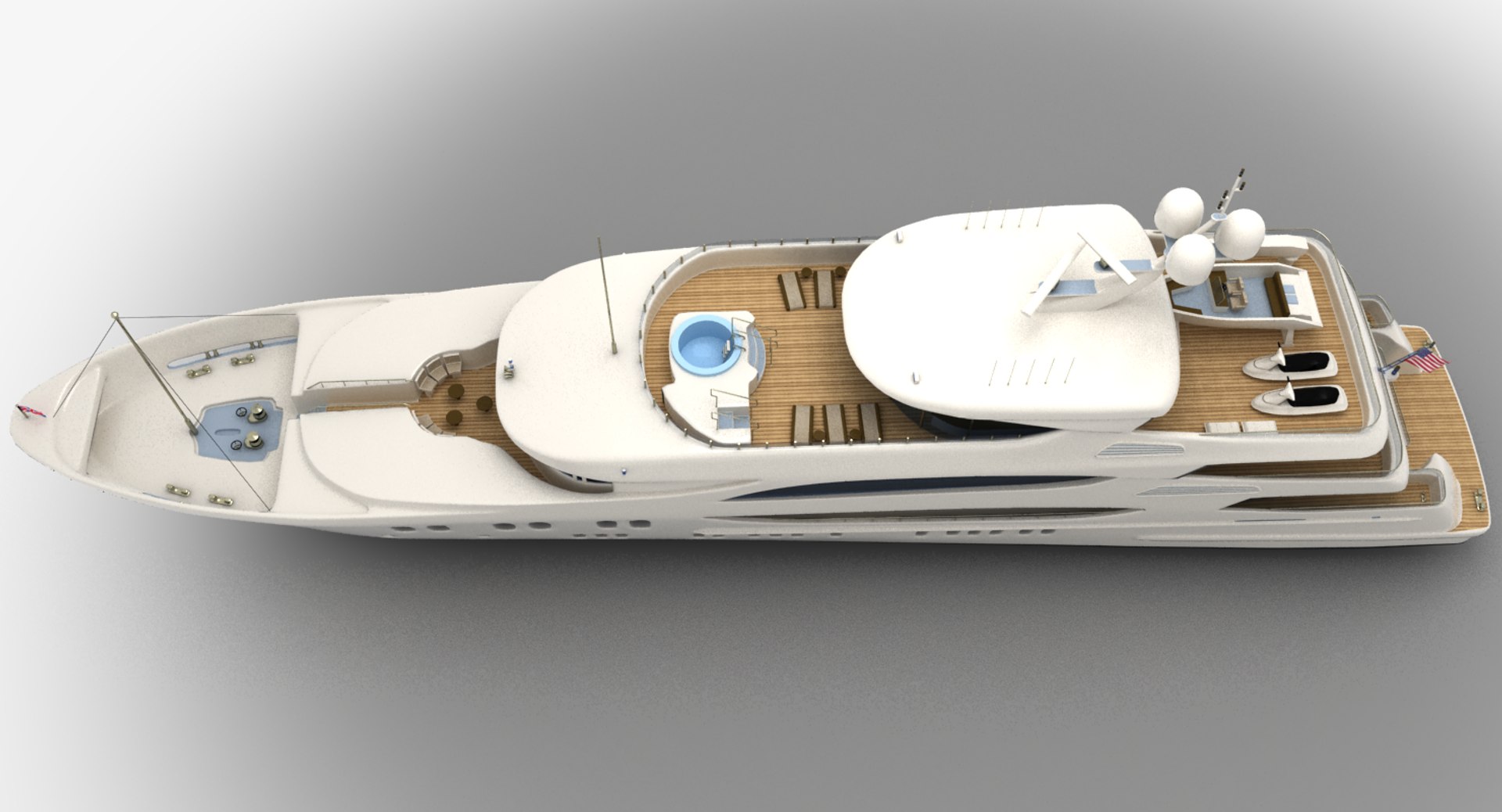 3D Trinity Yacht 57m Lady - TurboSquid 1324149