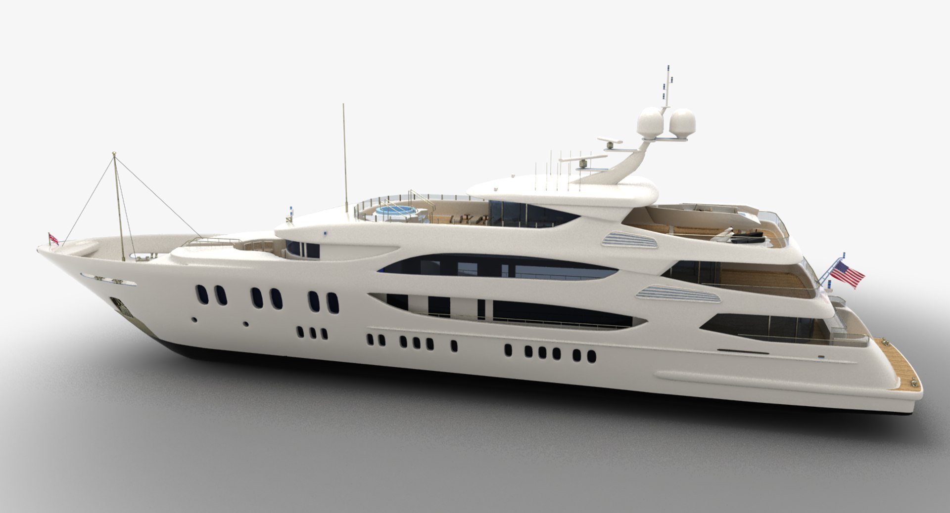3D Trinity Yacht 57m Lady - TurboSquid 1324149