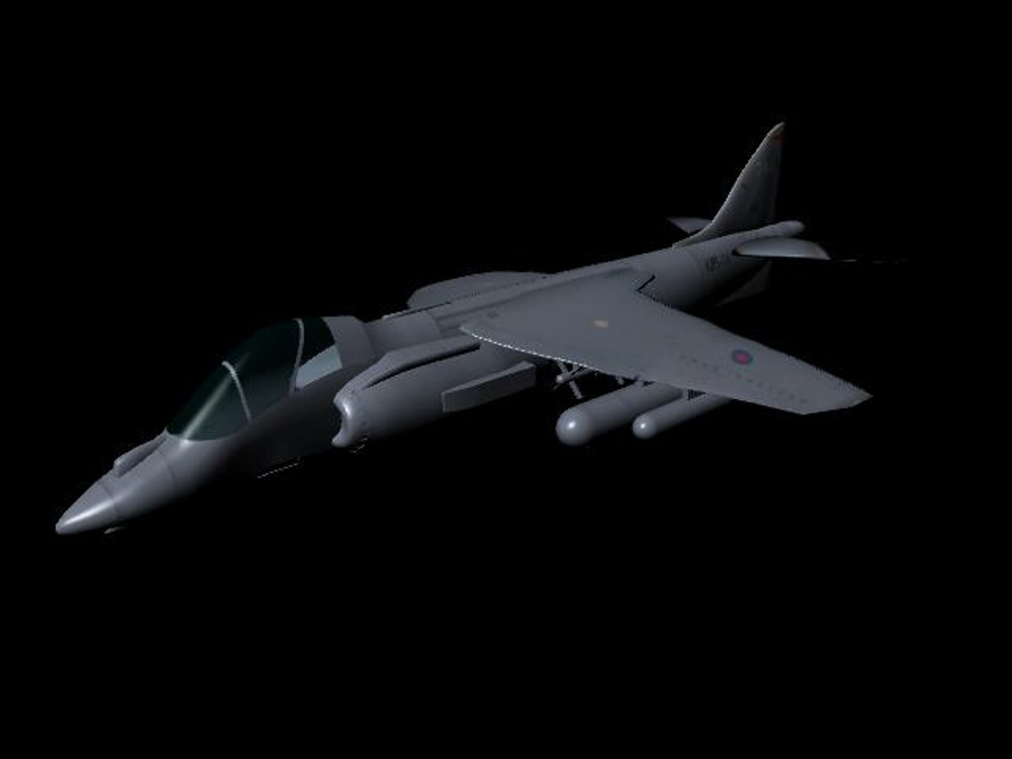 Harrier Planes 3d Model