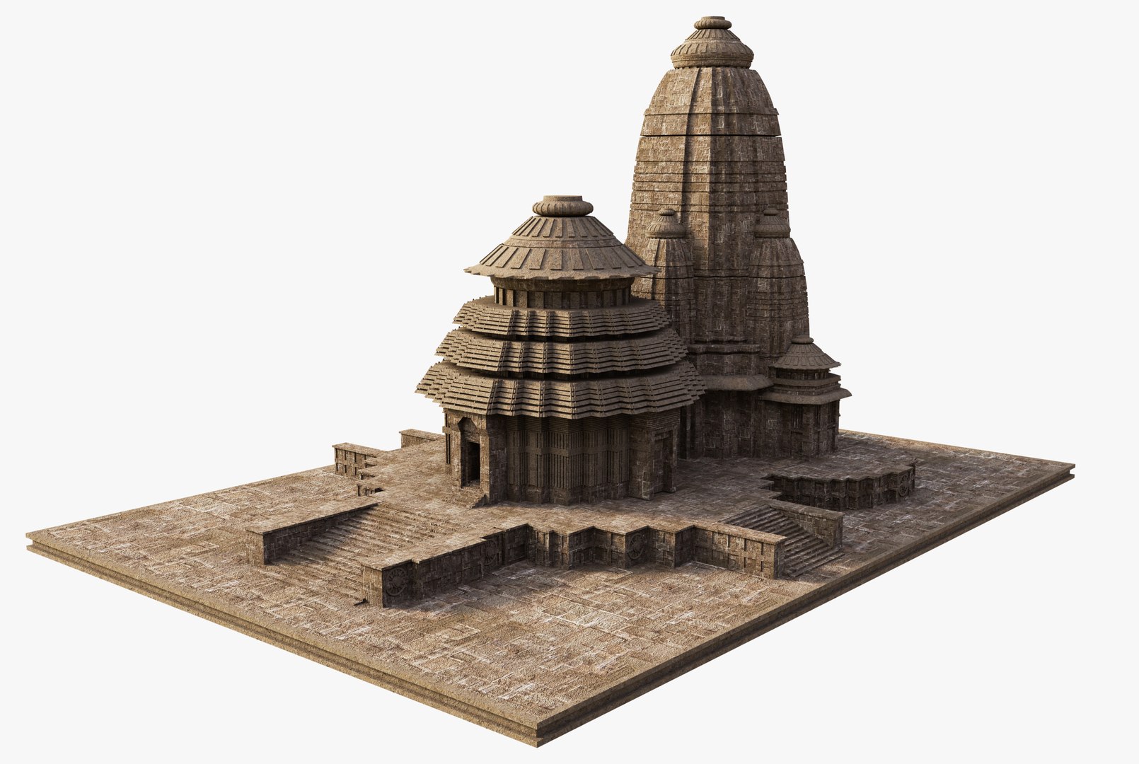 3D Model Konark Sun Temple - TurboSquid 2321086