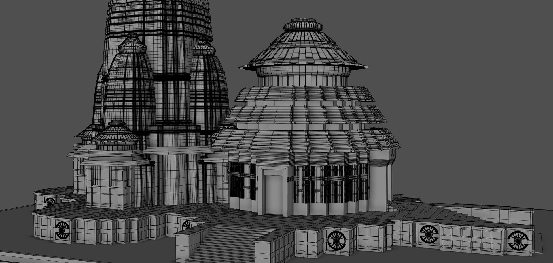 3D Model Konark Sun Temple - TurboSquid 2321086