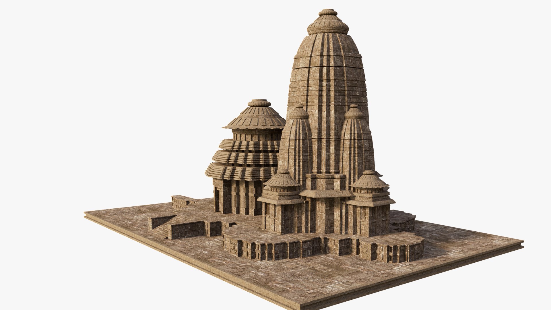 3D Model Konark Sun Temple - TurboSquid 2321086