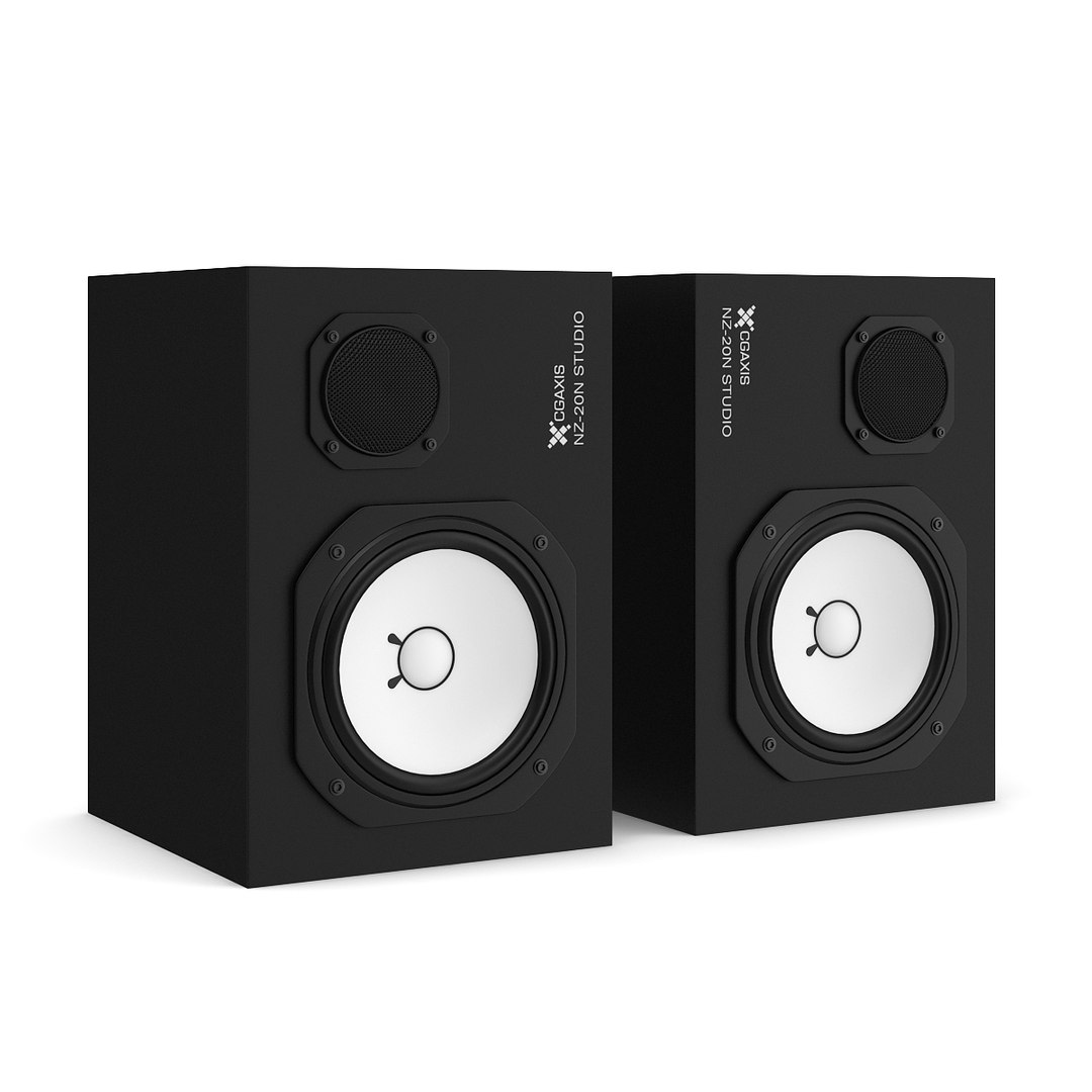 3d Model Studio Monitor