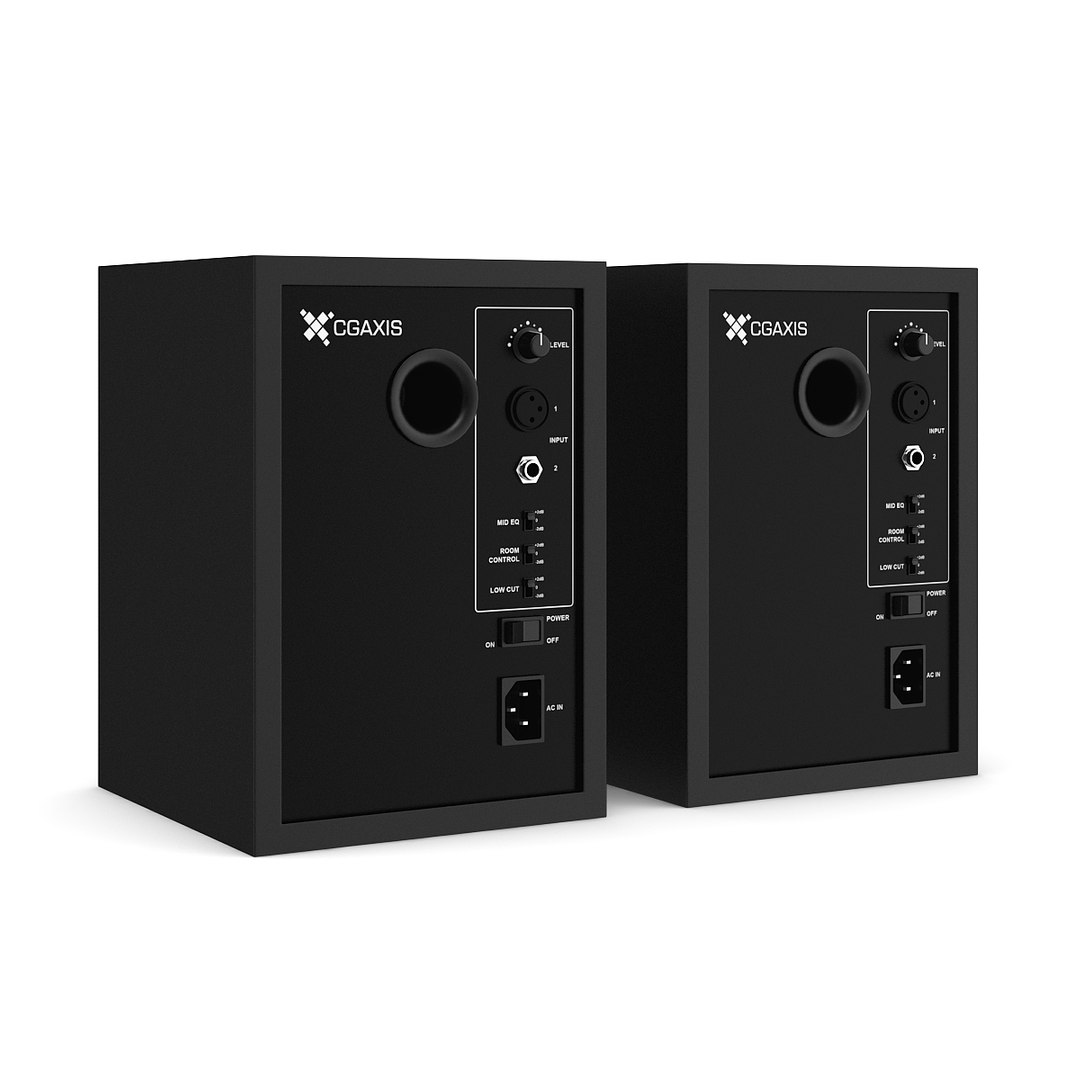 3d Model Studio Monitor