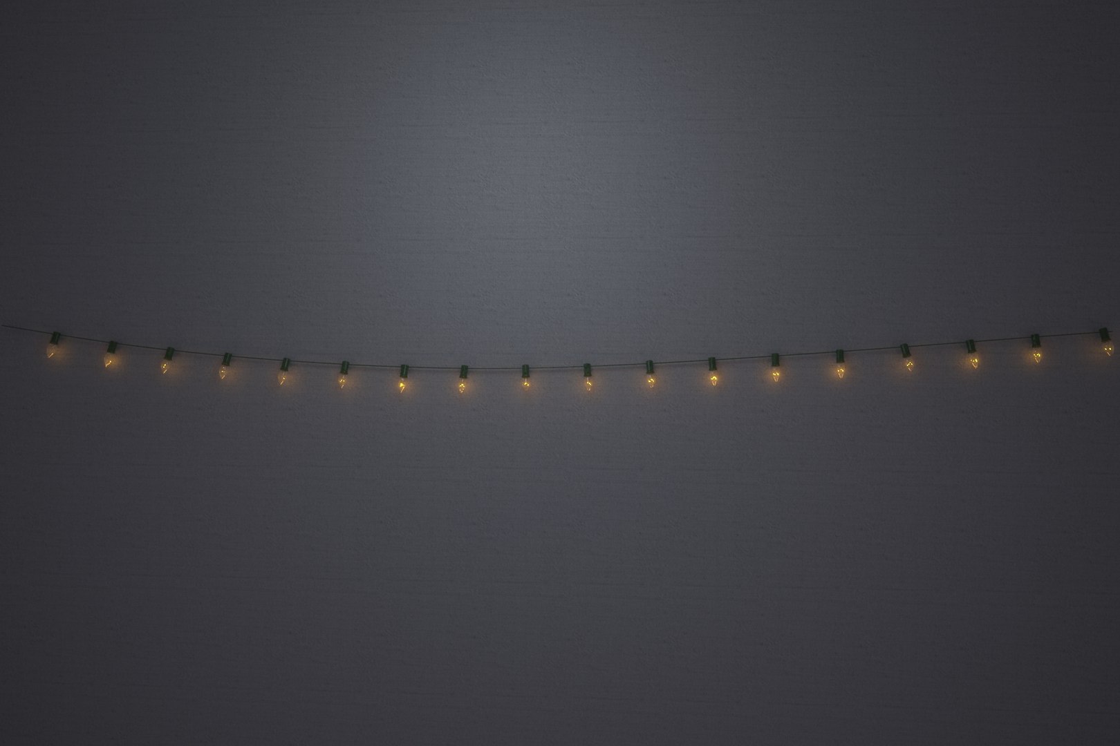 3D String Christmas Lights V7 Model - TurboSquid 1480008