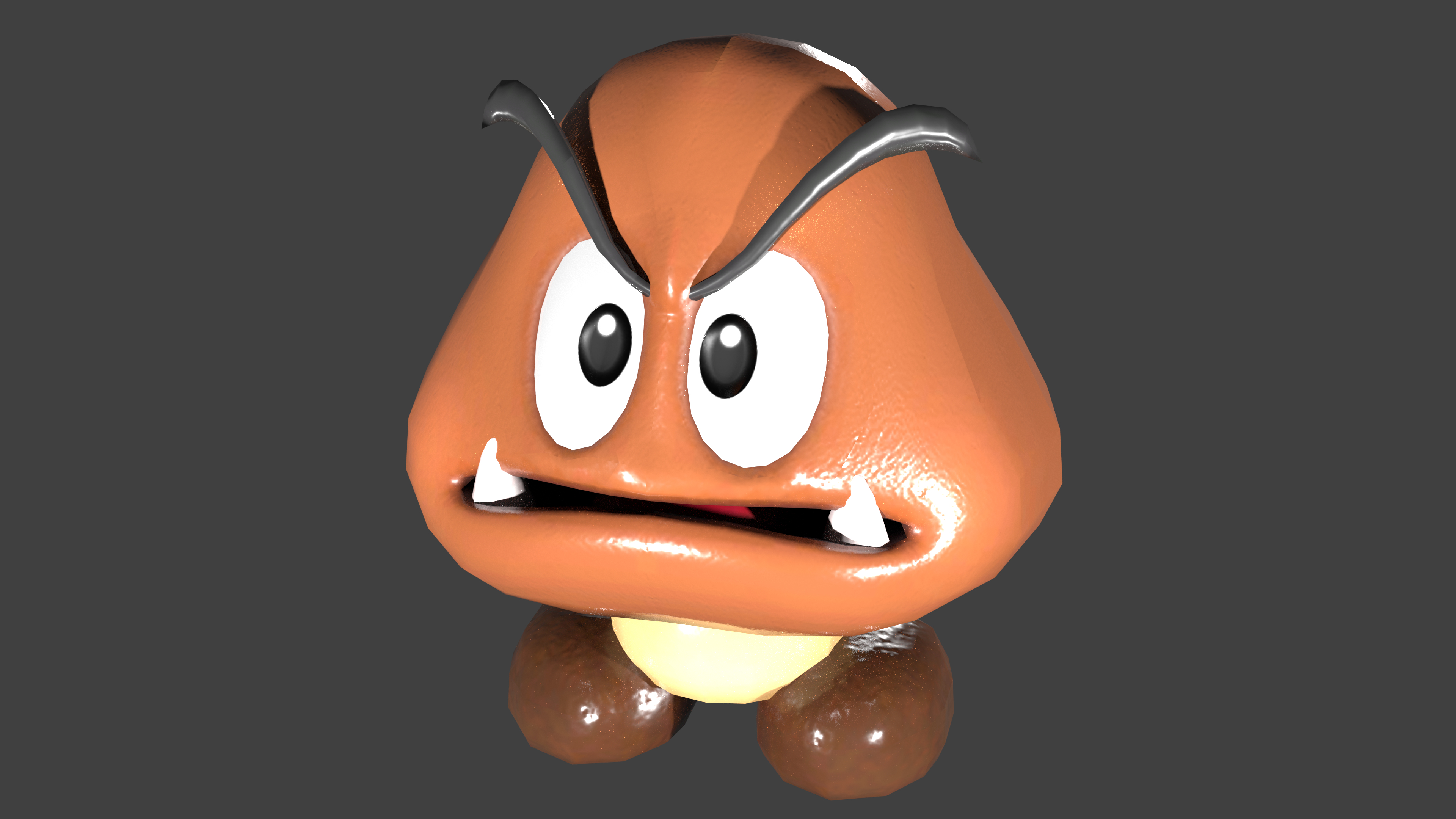 GOOMBA - PBR - RIGGED 3D model - TurboSquid 1726766