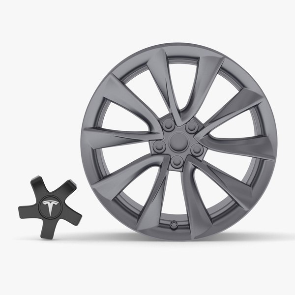 modelo 3d Tesla Car Rim 02 - TurboSquid 2114590
