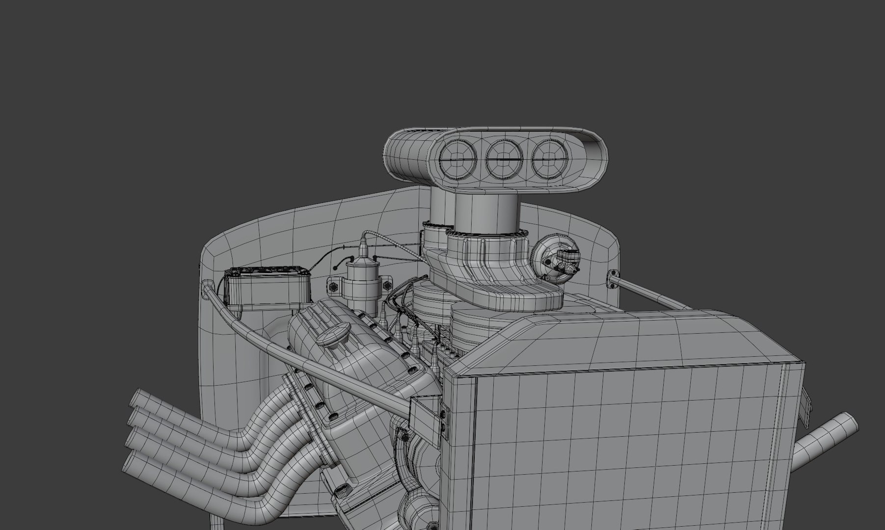 3D V8 Engine Model - TurboSquid 1792751