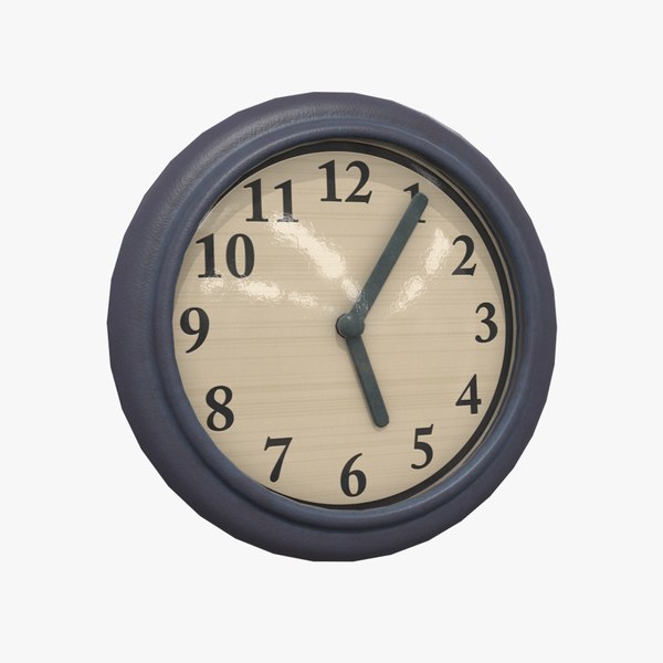 Free 3D Clock-Face Models | TurboSquid