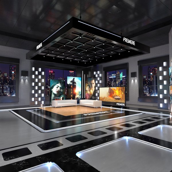 Tv Studio 3D Models for Download | TurboSquid