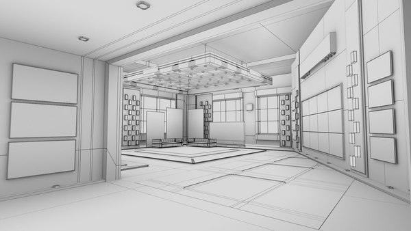 modelo 3d Estreno de estudio de realidad virtual - TurboSquid 1868289
